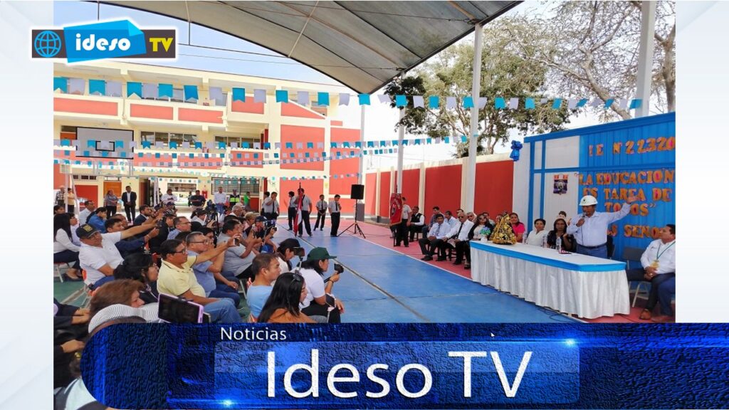 Alcalde De Ica Inaugura Nueva Infraestructura De La I.E. Nº 22320 En ...